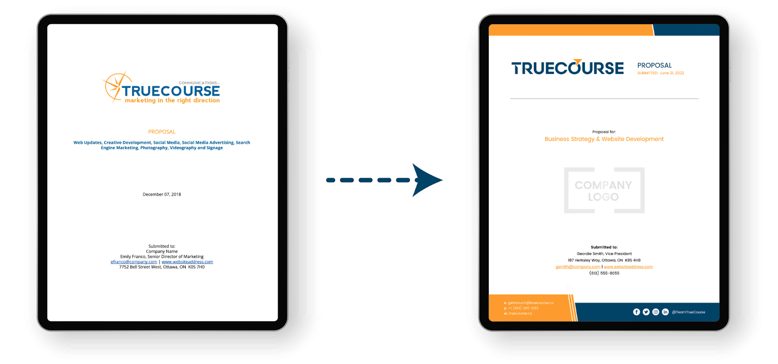 We've refreshed TrueCourse's brand! - TrueCourse